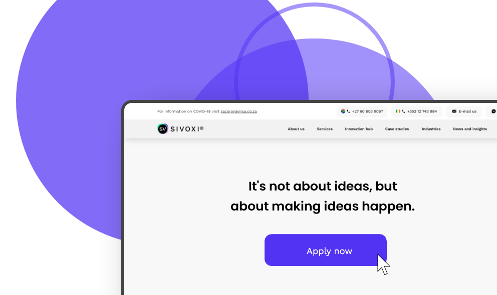 Get Started Form - SIVOXI®